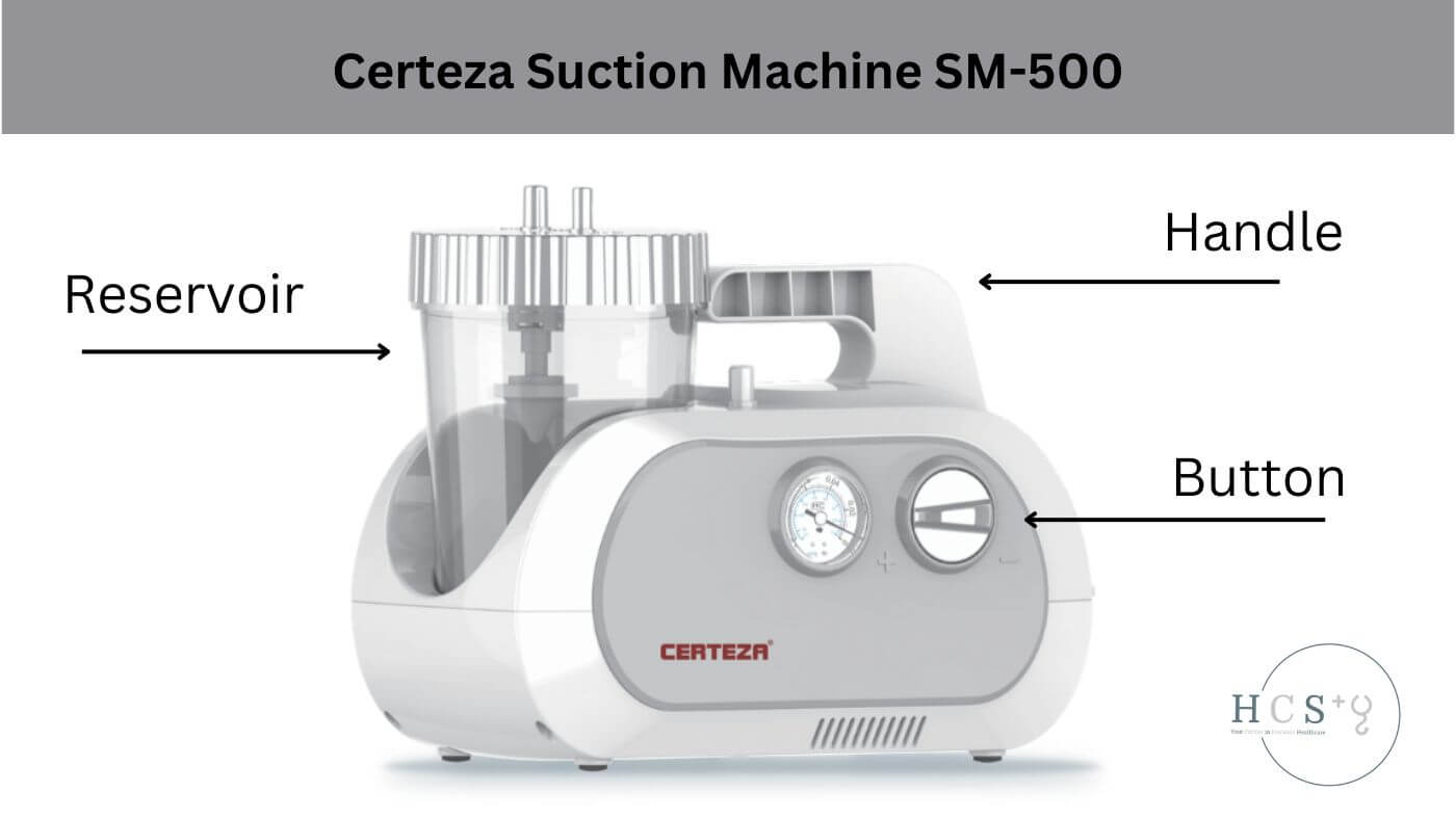 How To Use Certeza SM-500 Suction Machine